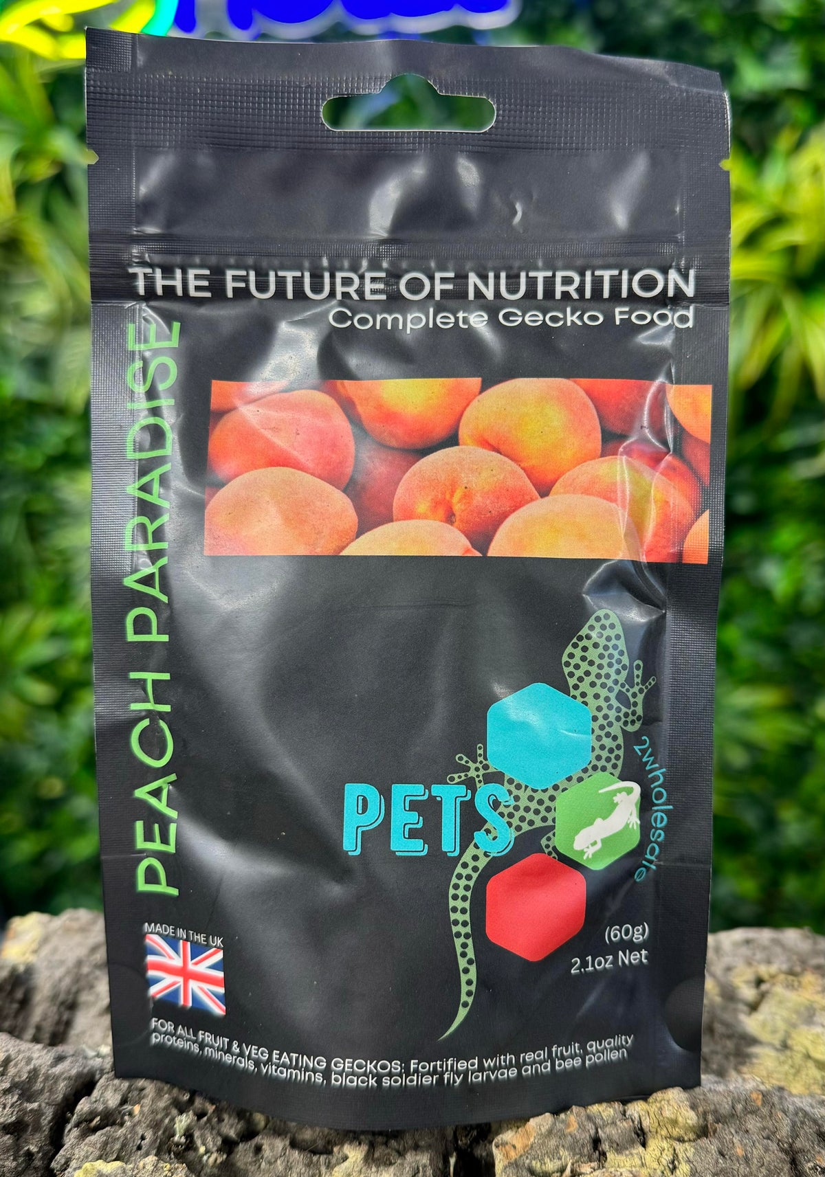 Gecko Diet - Peach Paradise 60g Pack — The Reptile Hotel