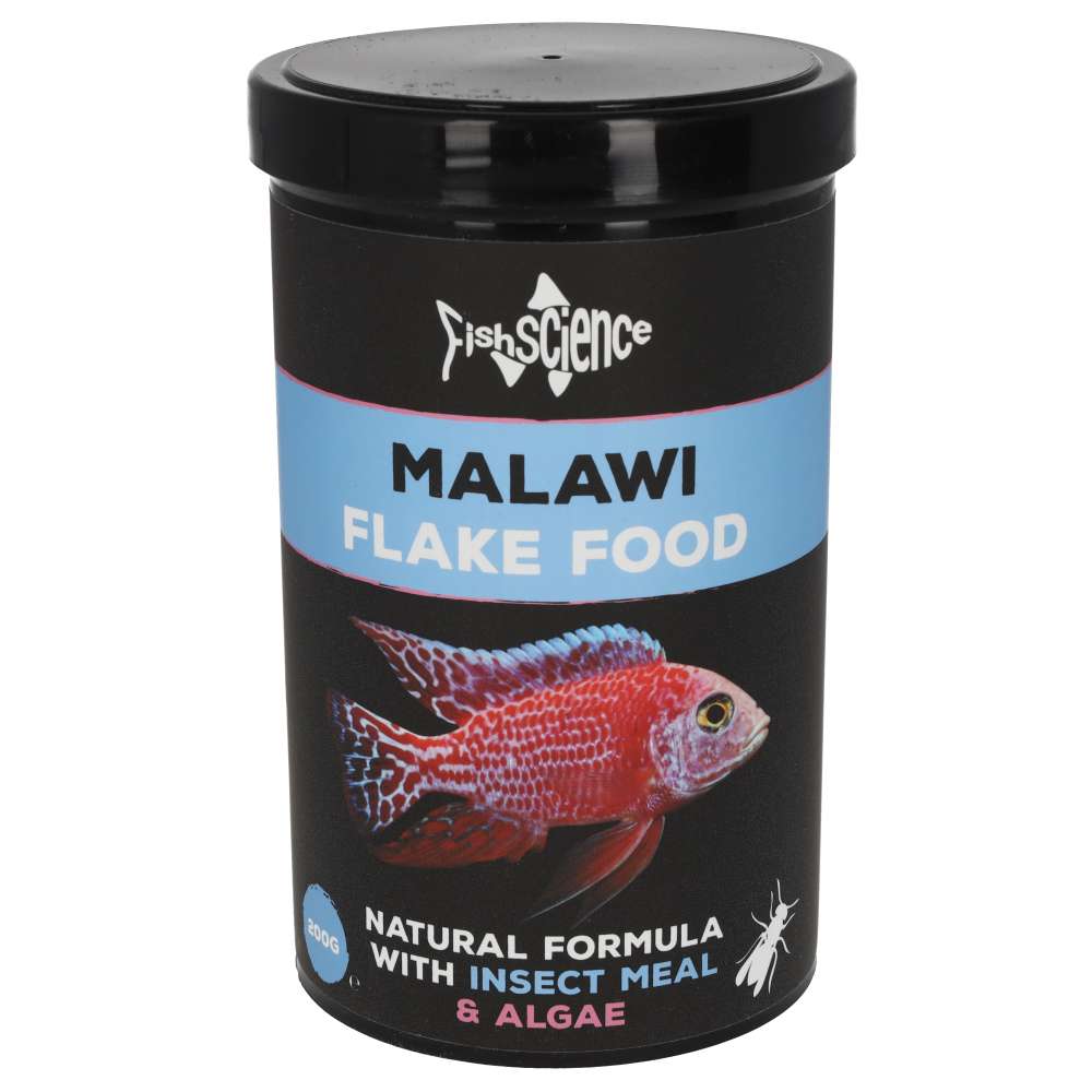 Fish Science Malawi Flake Food 200g -(1000ml) — The Reptile Hotel