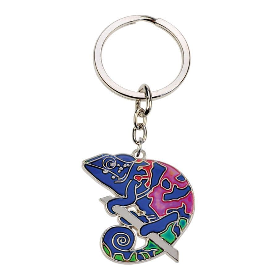 Blue Bug Mood Keyring, Chameleon — The Reptile Hotel